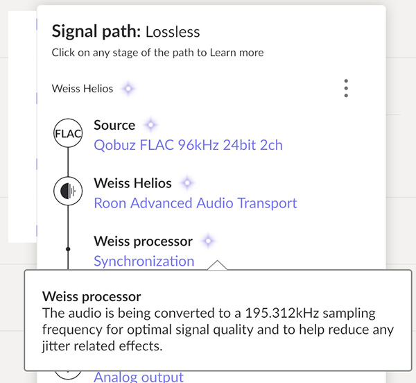 Weiss Engineering Helios D/A processor | Stereophile.com