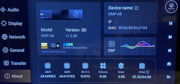 Eversolo DMP-A8 streaming preamplifier Measurements | Stereophile.com