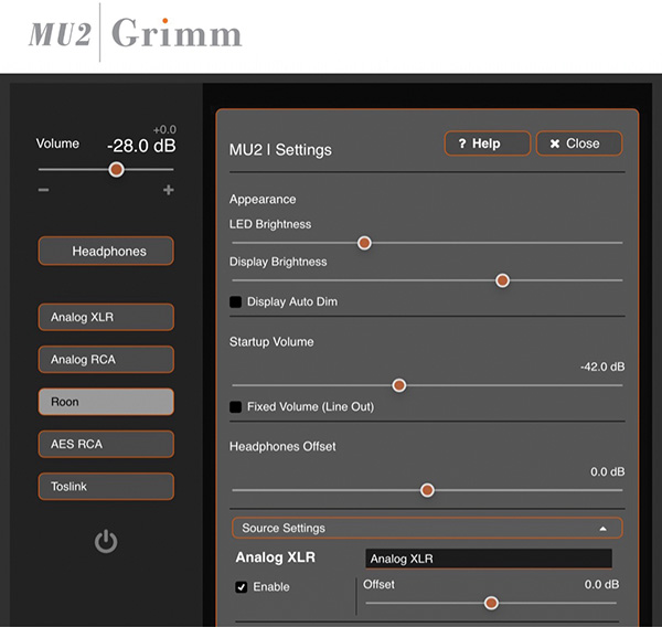 Grimm Audio MU2 streaming preamplifier | Stereophile.com