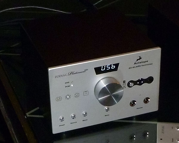 Antelope Audio Zodiac Platinum DSD DAC/headphone amplifier ... Antelope Audio Zodiac Platinum DSD DAC/headphone amplifier ...