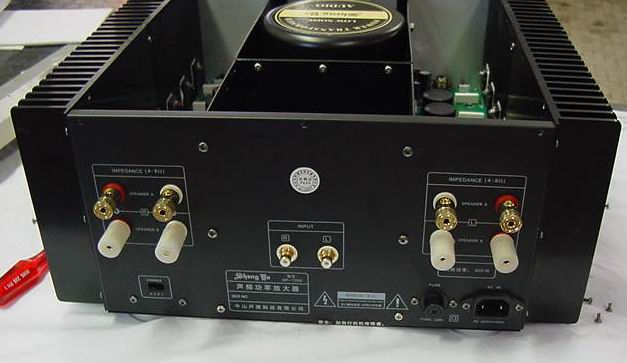 Rear of and Inside of Power Amp. | Stereophile.com
