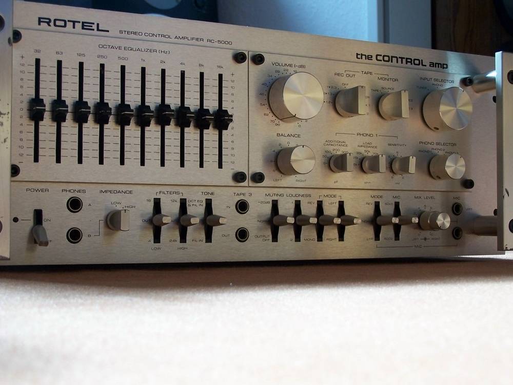 Rotel the CONTROL amp MEGA RARE | Stereophile.com