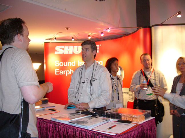 SHURE Exhiibit at HE 2006 | Stereophile.com