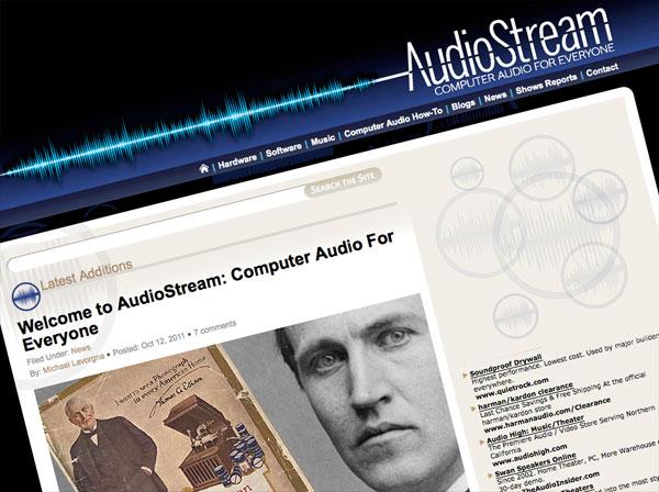 AudioStream.com Launched For Computer Audio Enthusiasts | Stereophile.com